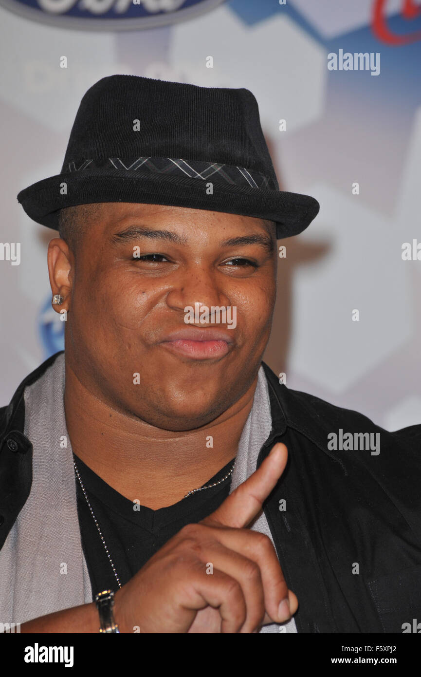 LOS ANGELES, CA - MARCH 11, 2010: American Idol finalist Michael Lynche ...