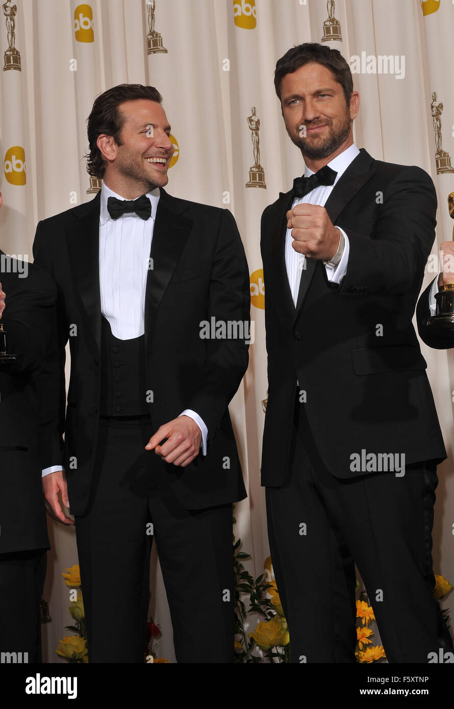 Gerard butler academy awards oscars hollywood hi-res stock photography ...