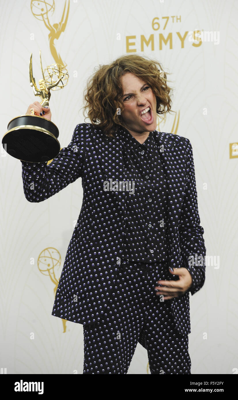 The 67th Emmy Awards Pressroom Featuring: Jill Soloway Where: Los ...