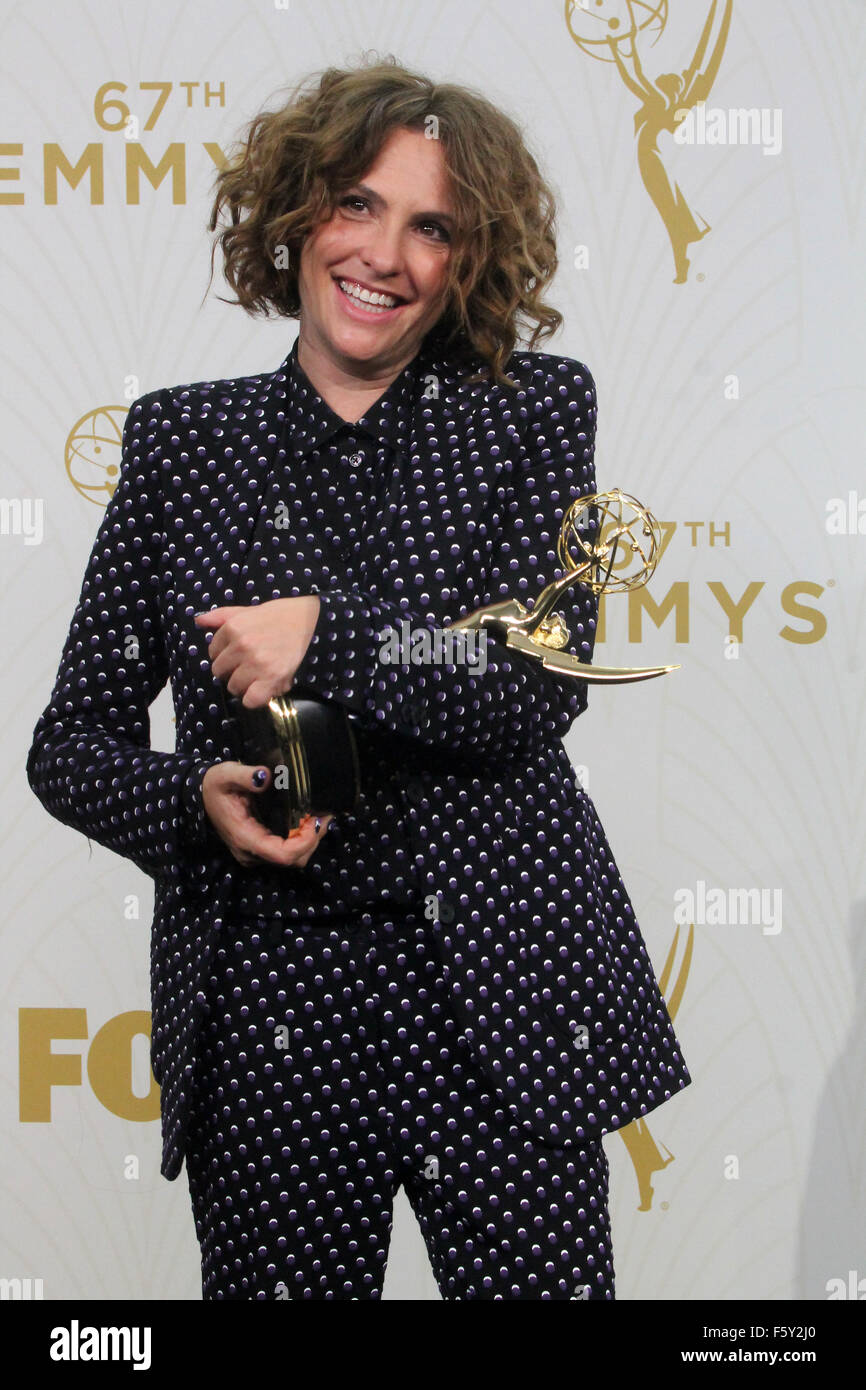67th Primetime Emmy Awards - Press Room Featuring: Jill Soloway Where ...