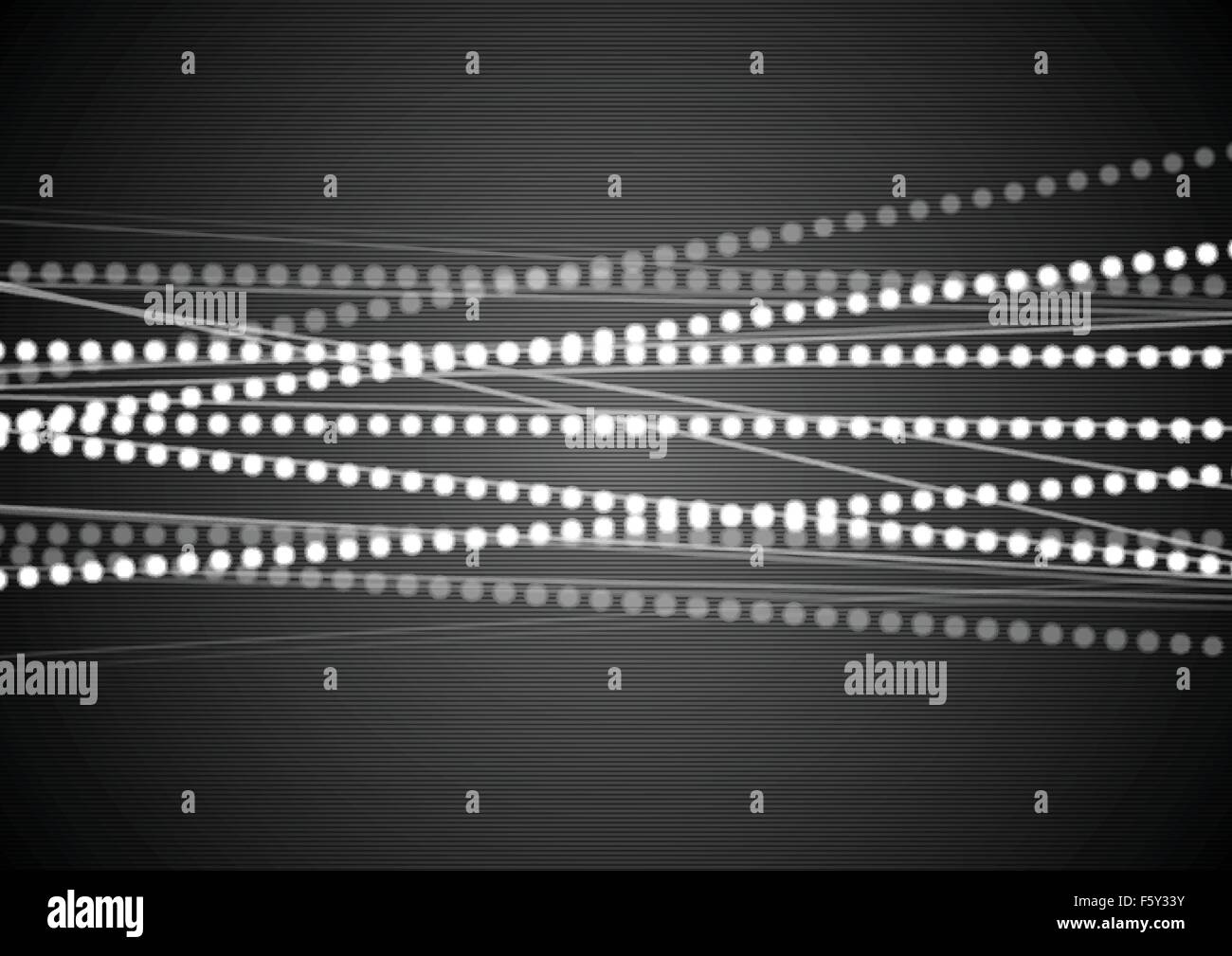 Black and white abstract tech background. Vector design Stock Vector ...