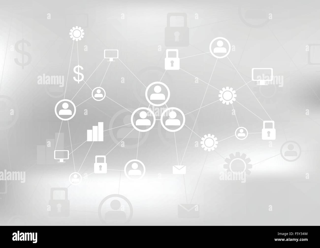 Light grey technology modern design. Vector background Stock Vector ...