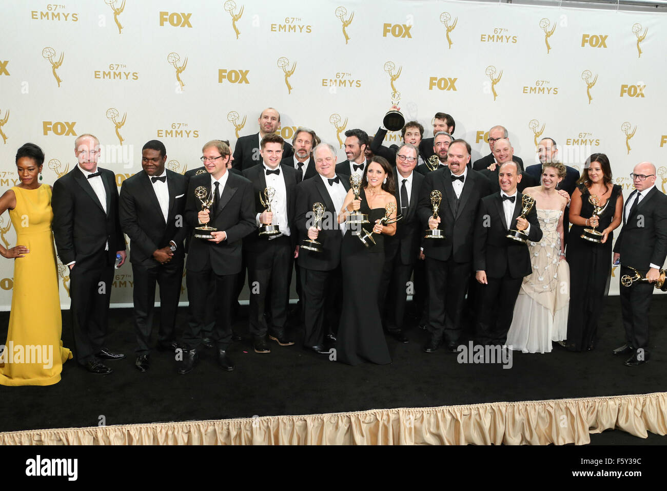 67th Annual Emmy Awards at Microsoft Theatre Featuring: Julia Louis ...