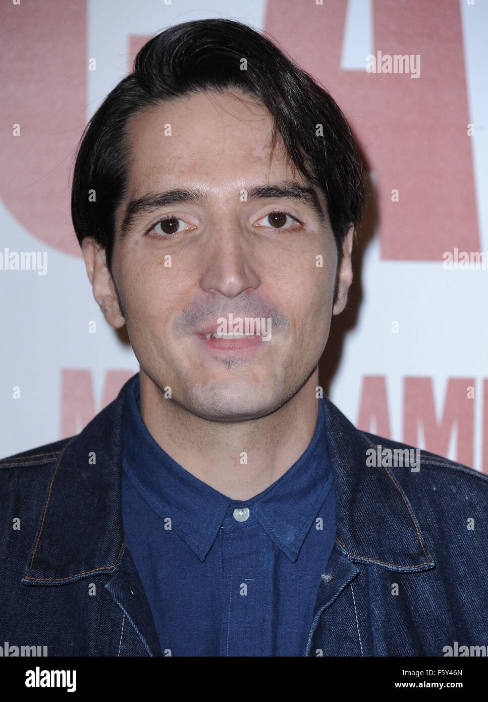 Los Angeles, CA, USA. 9th Nov, 2015. David Dastmalchian at arrivals for ...