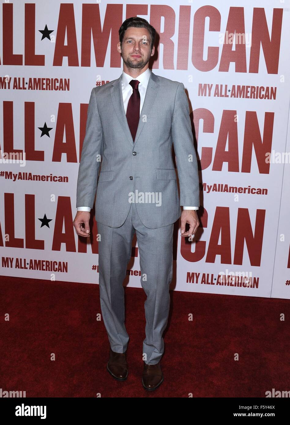 Los Angeles, CA, USA. 9th Nov, 2015. Donny Boaz at arrivals for MY ALL ...