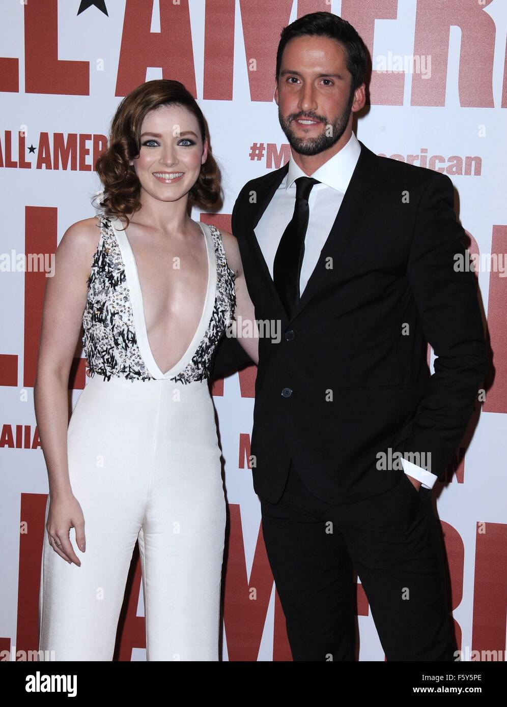 Los Angeles, CA, USA. 9th Nov, 2015. Sarah Bolger, Juston Street at ...