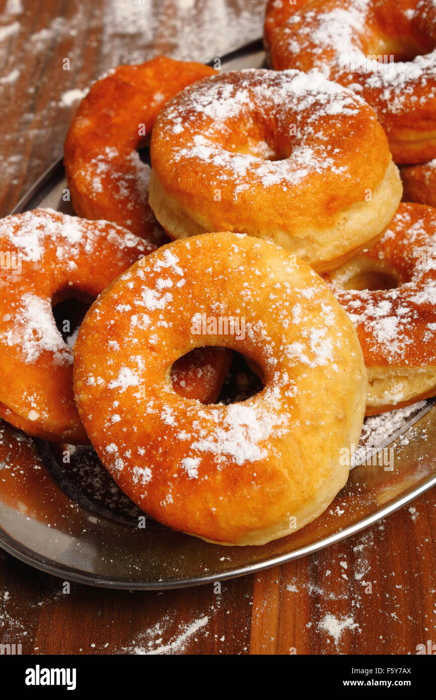 Raised doughnuts hi-res stock photography and images - Alamy