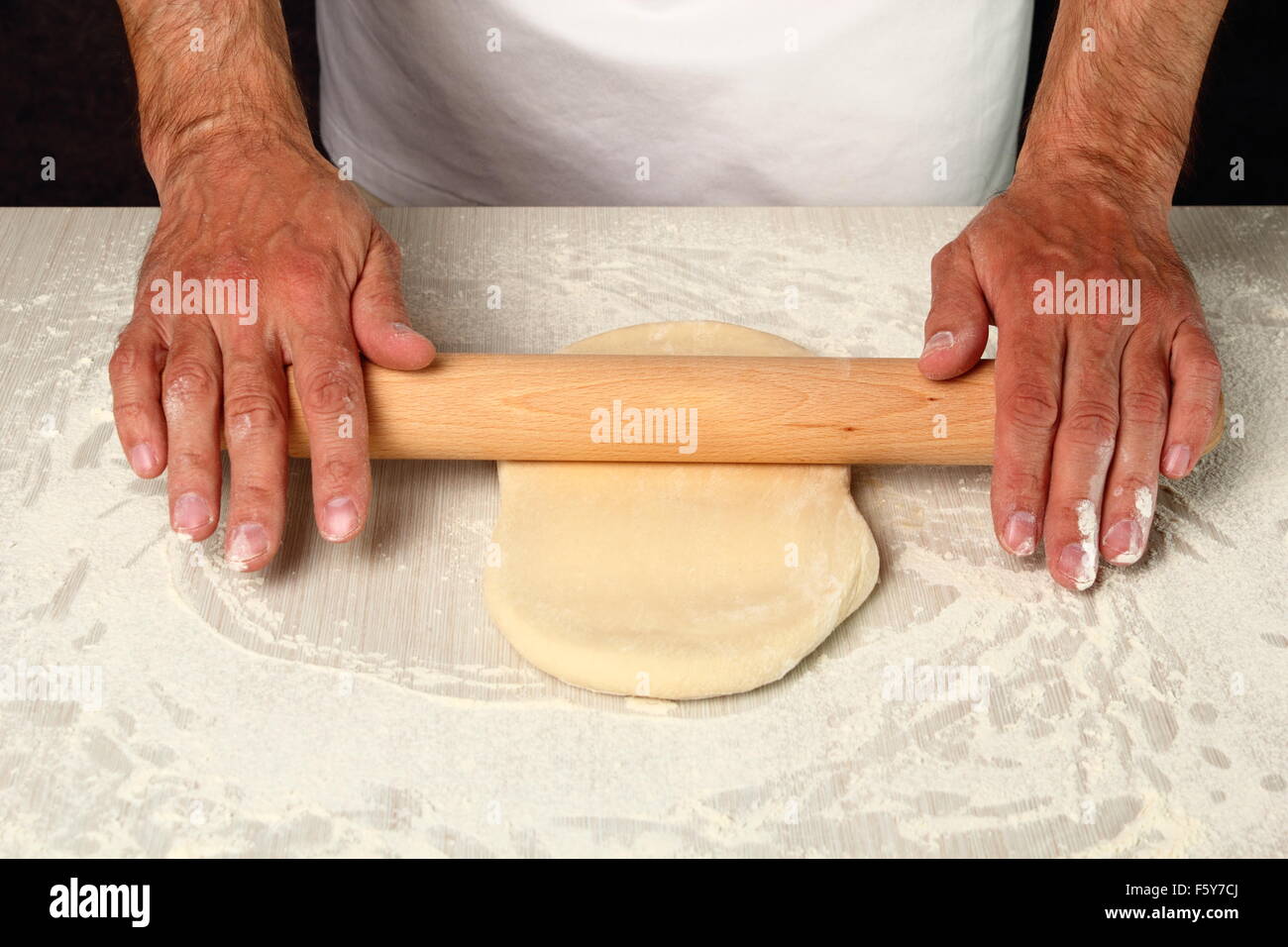 Rolling out puff pastry hi-res stock photography and images - Alamy