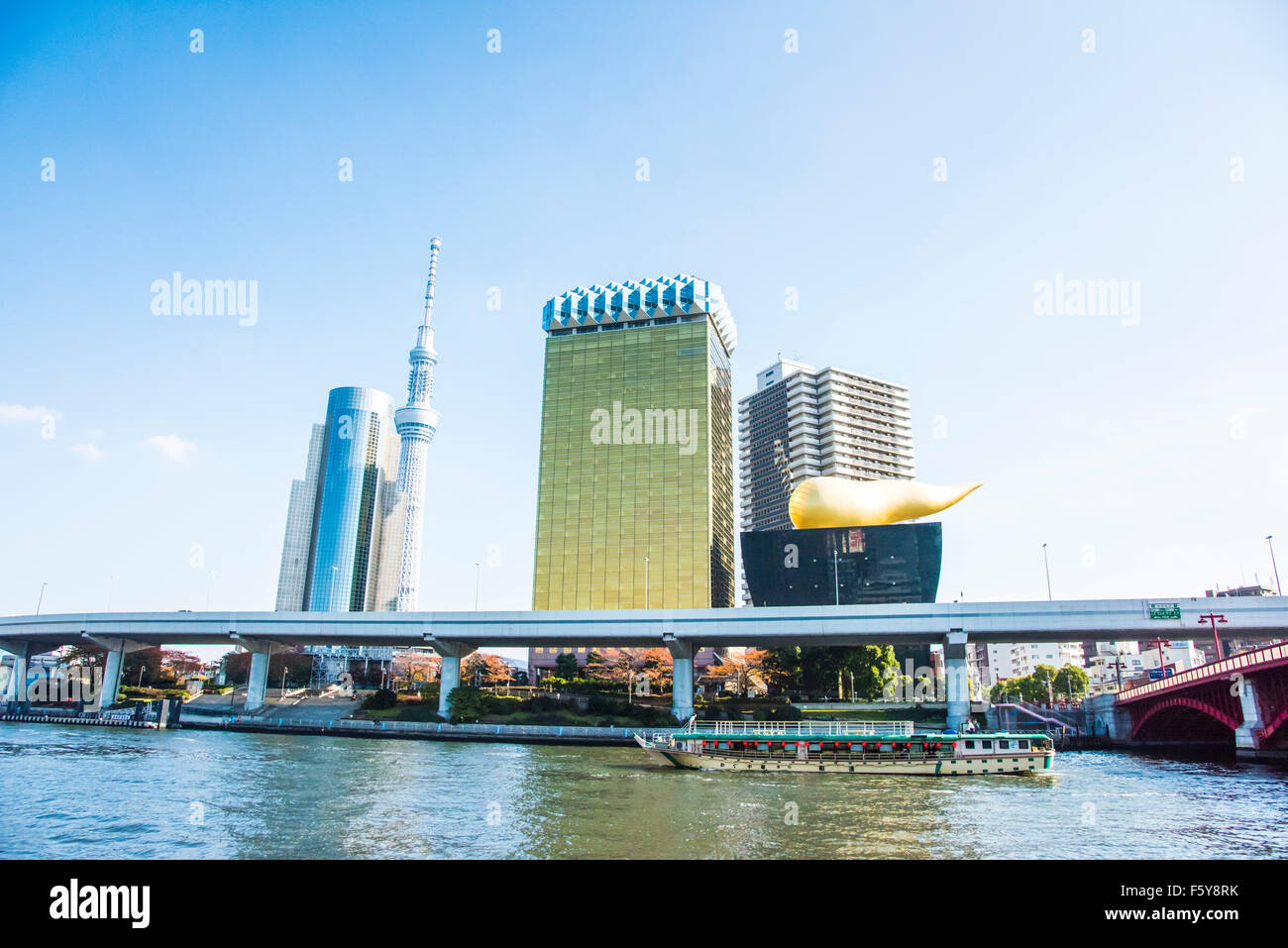 Tokyo Skytree and Asahi beer building,Tokyo,Japan Stock Photo - Alamy
