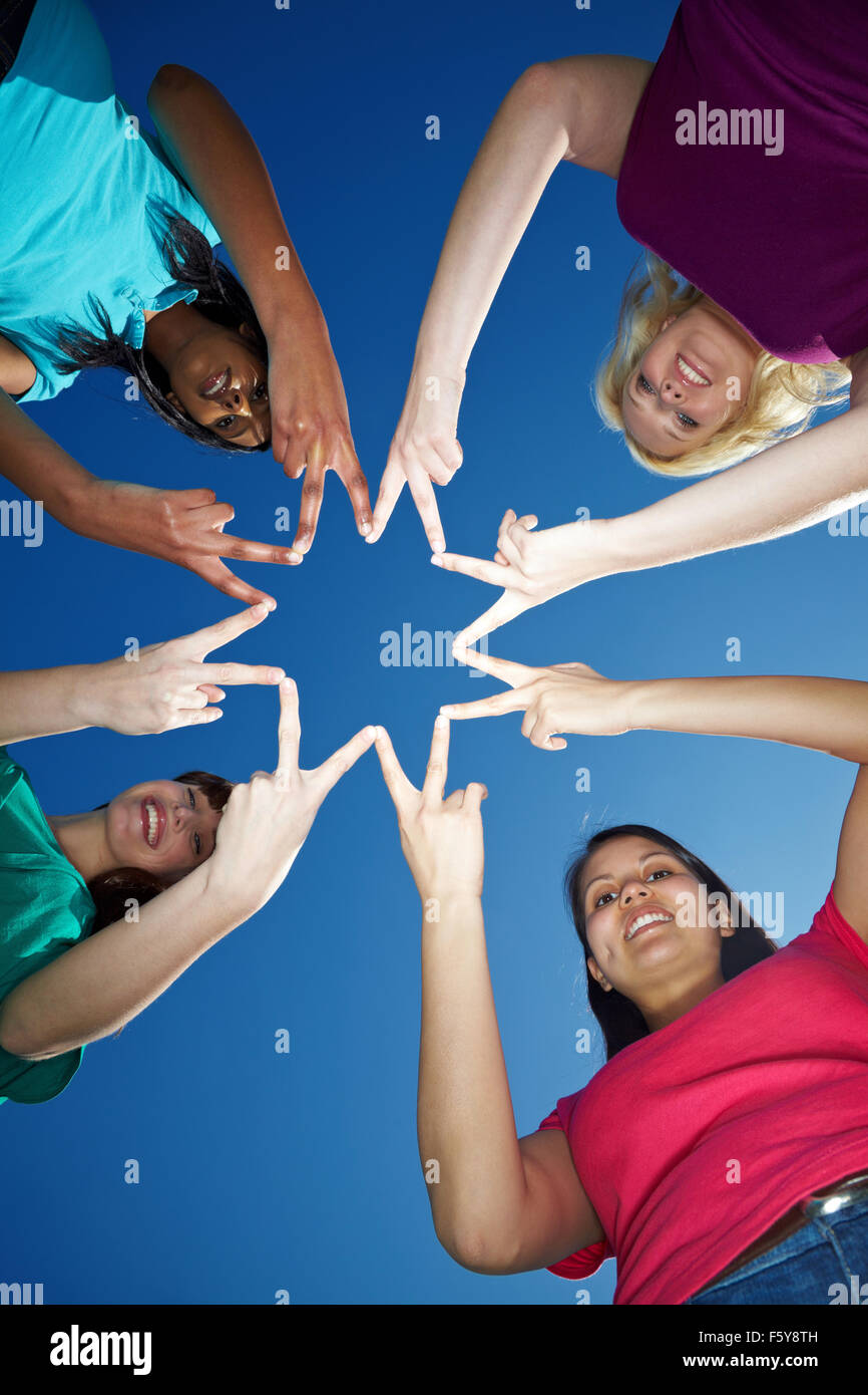 Forming The Star Shape High Resolution Stock Photography and Images - Alamy