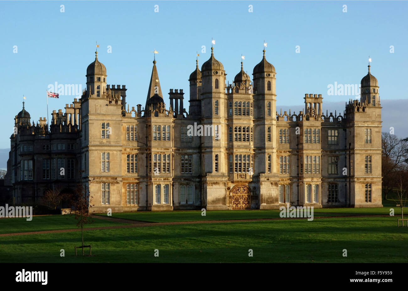 Burghley house hi-res stock photography and images - Alamy