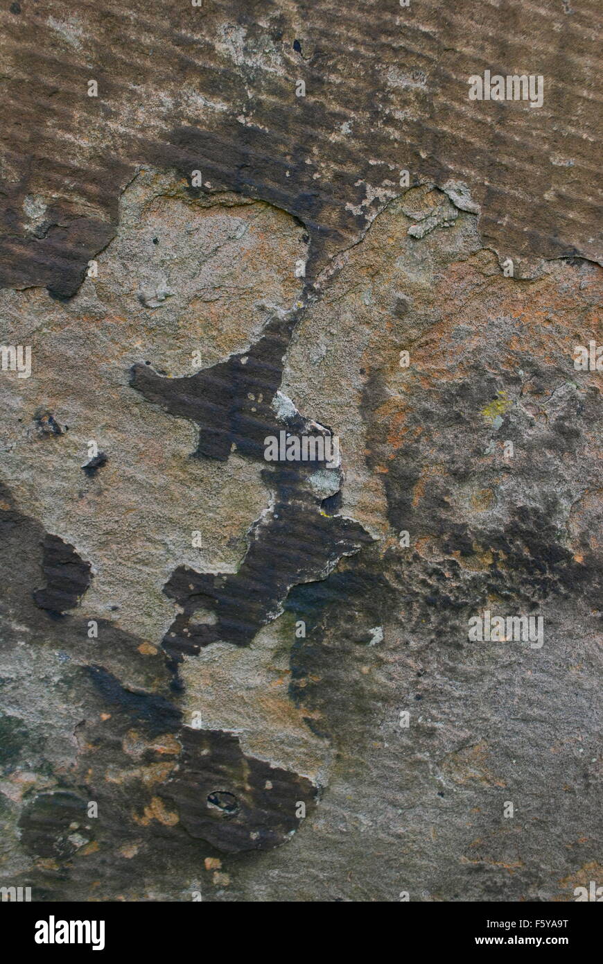 Old cracked stone detail of gravestone Stock Photo - Alamy