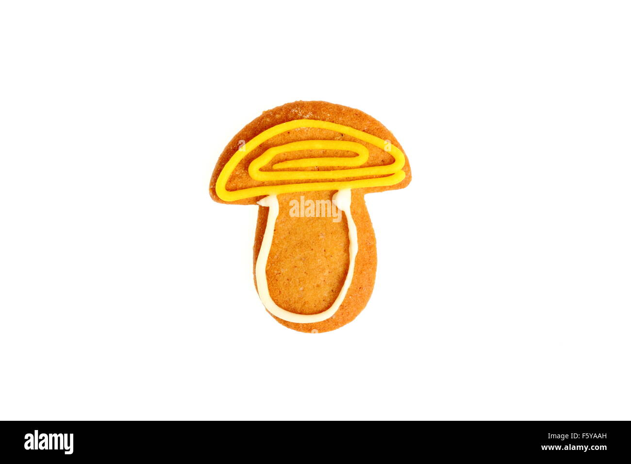 Christmas gingerbread mushroom Stock Photo - Alamy