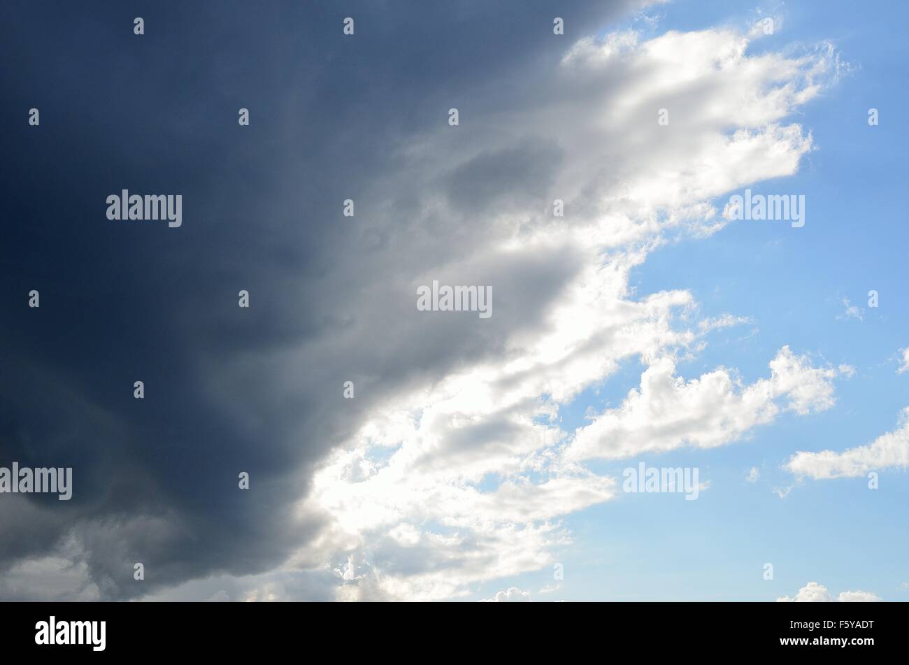 storm clouds in summer Stock Photo - Alamy