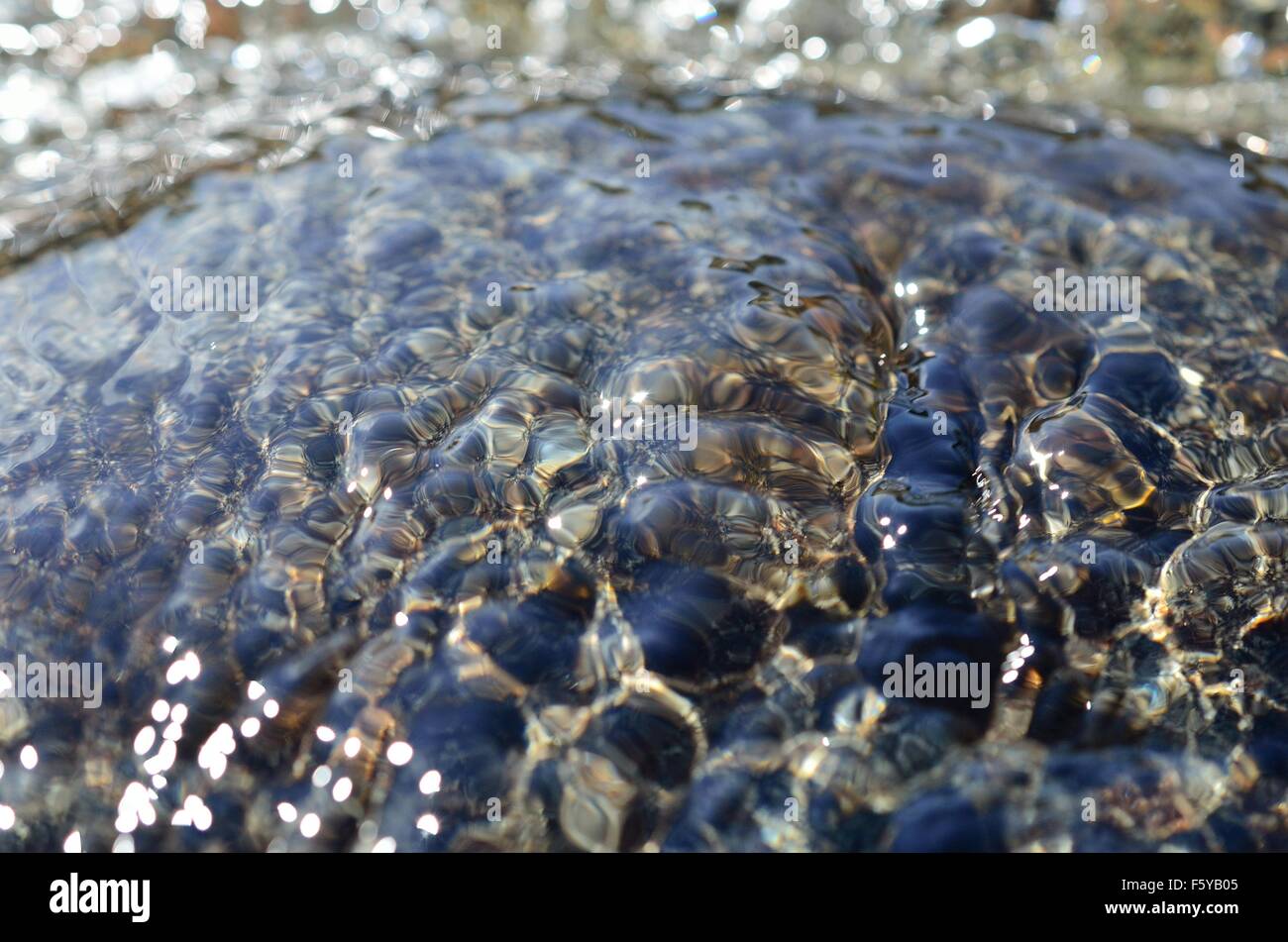 river flow shapes macro Stock Photo - Alamy