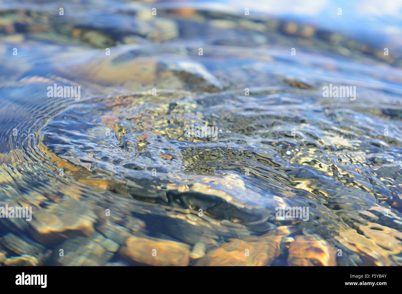 river flow shapes macro Stock Photo - Alamy