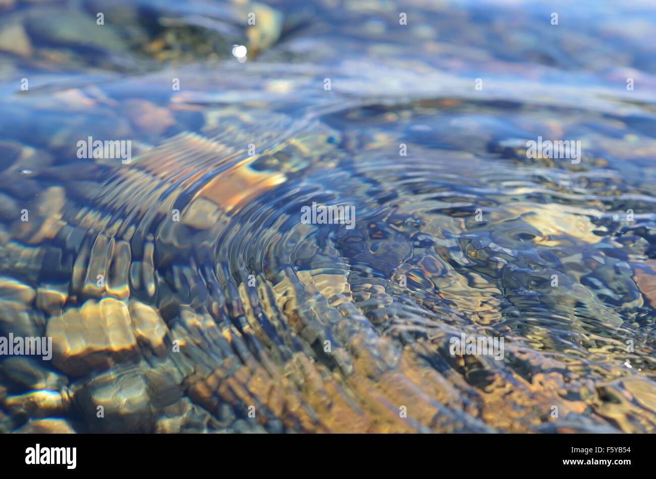 river flow shapes macro Stock Photo - Alamy