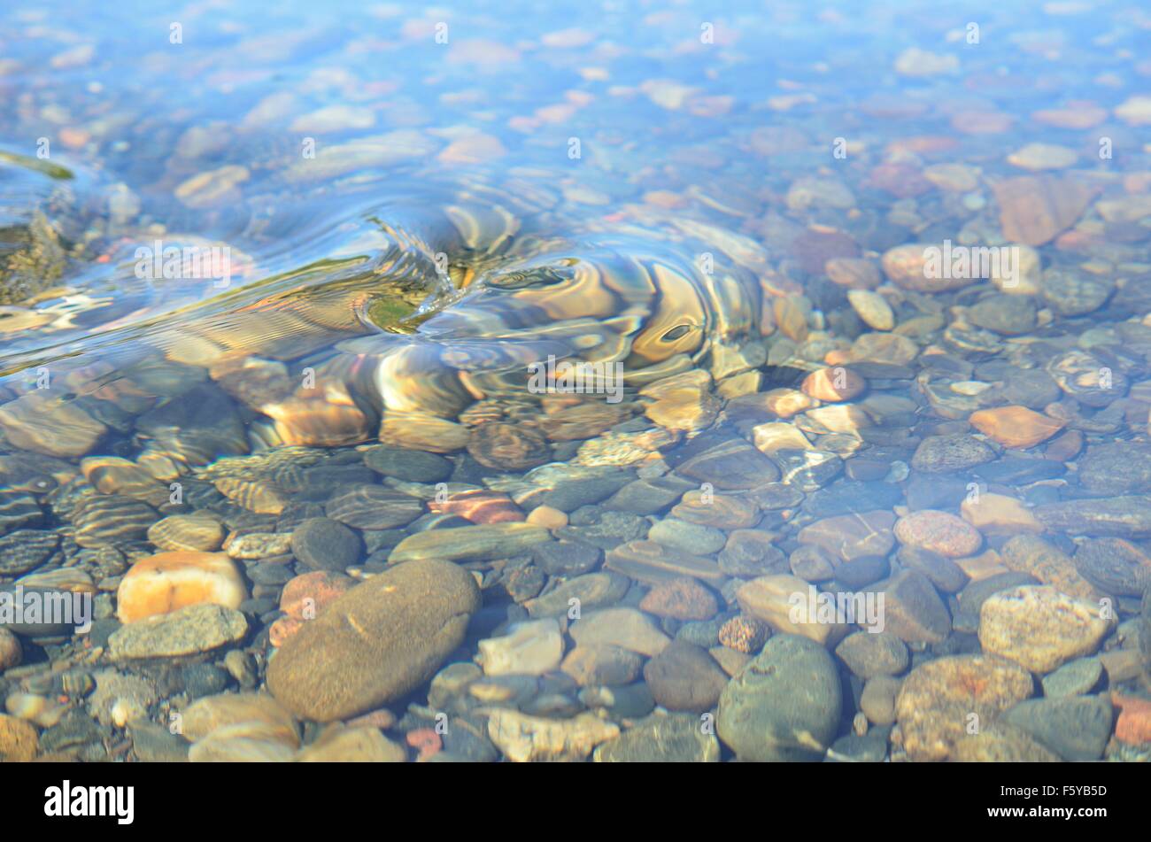 river flow shapes macro Stock Photo - Alamy