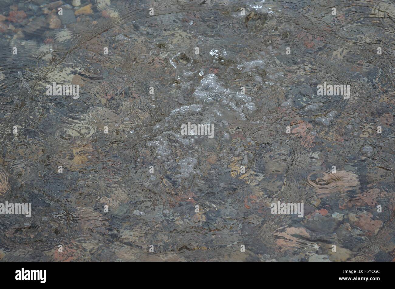 bubbly fresh river water closeup Stock Photo - Alamy