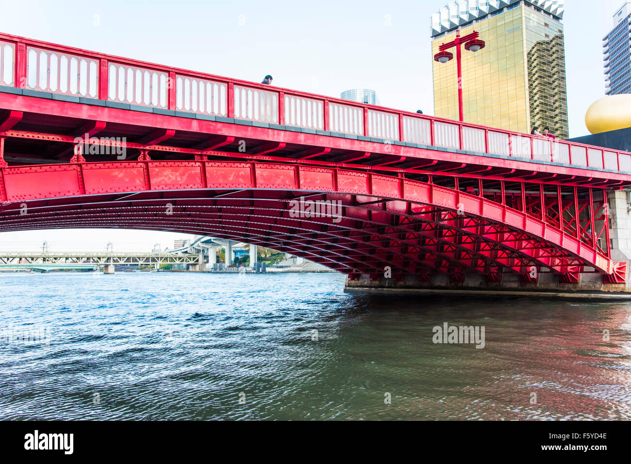 Azumabashi bridge,Sumida river,Tokyo,Japan Stock Photo - Alamy