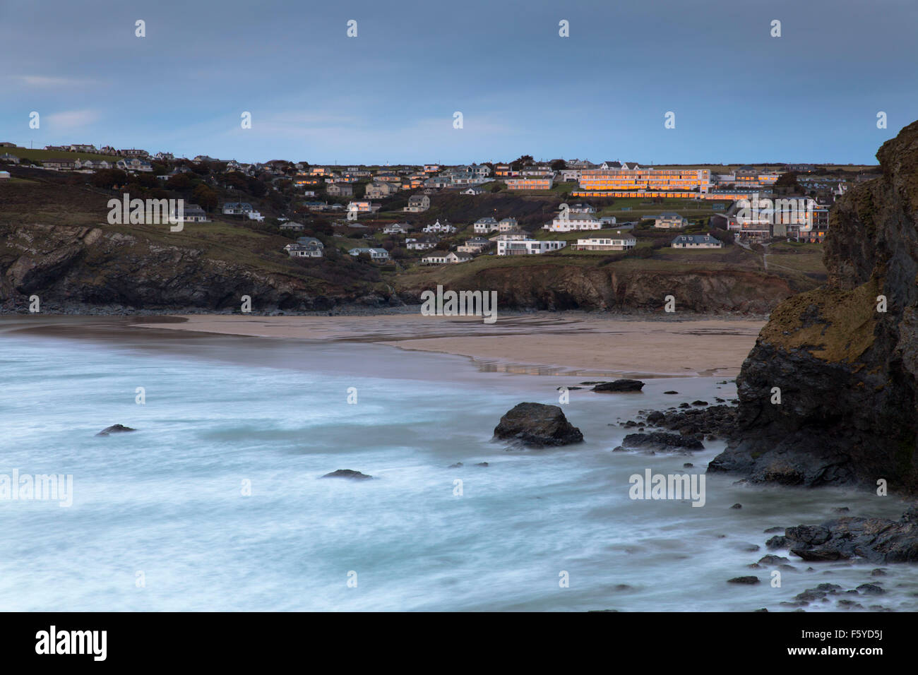 Mawgan Porth; Cornwall; UK Stock Photo - Alamy