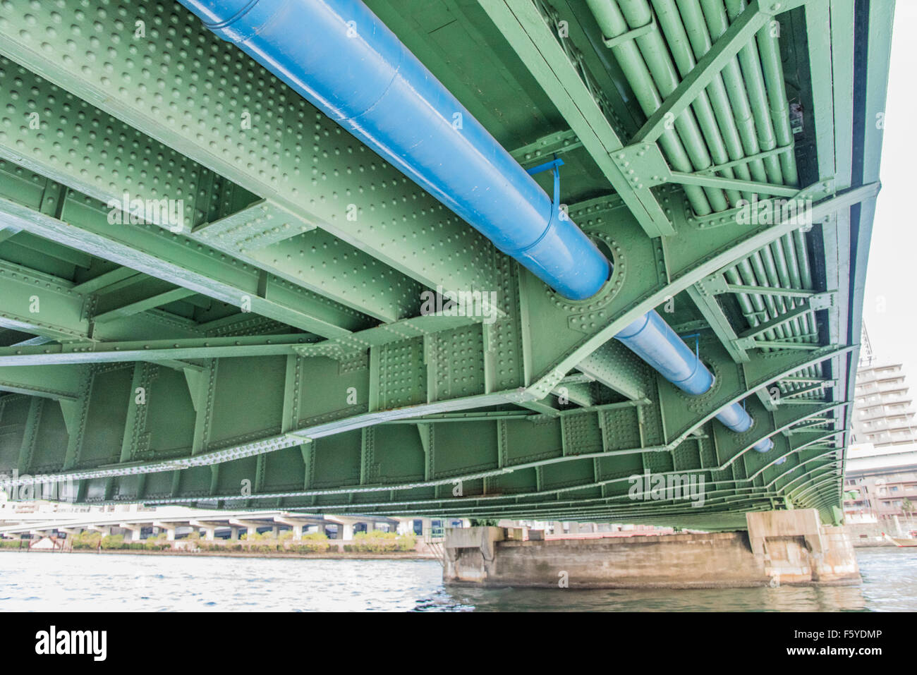 Umayabashi bridge,Sumida river,Tokyo,Japan Stock Photo - Alamy