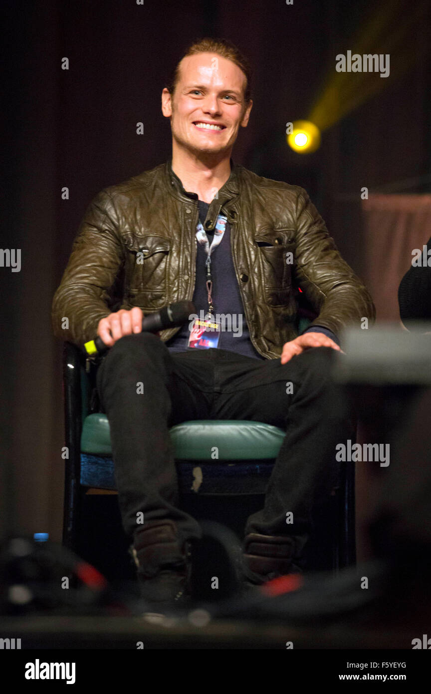 Sam Heughan at the RingCon 2015 at Maritim Hotel. Bonn, Germany 07.11. ...