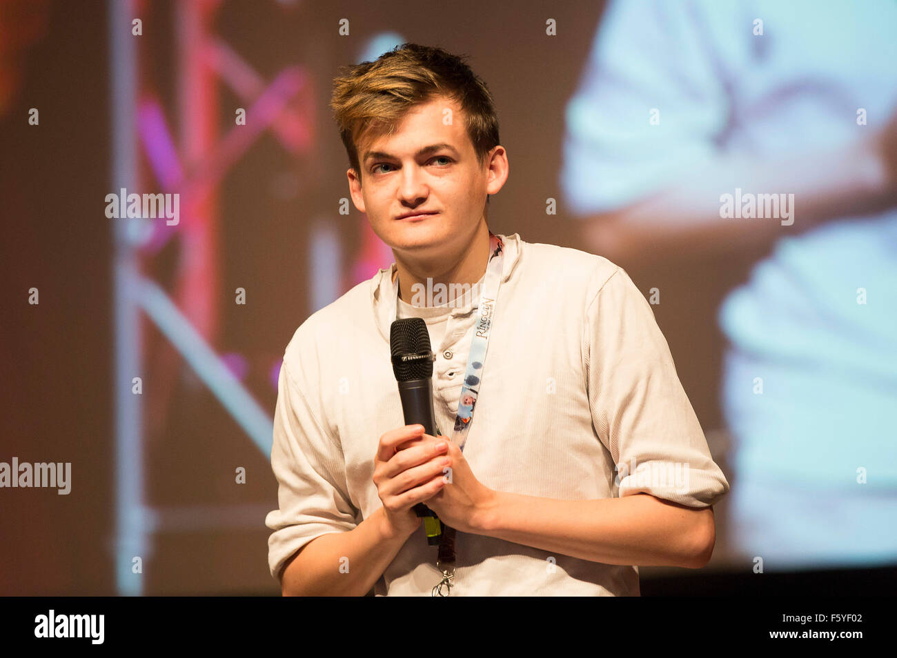 Jack Gleeson at the RingCon 2015 at Maritim Hotel. Bonn, Germany 07.11. ...