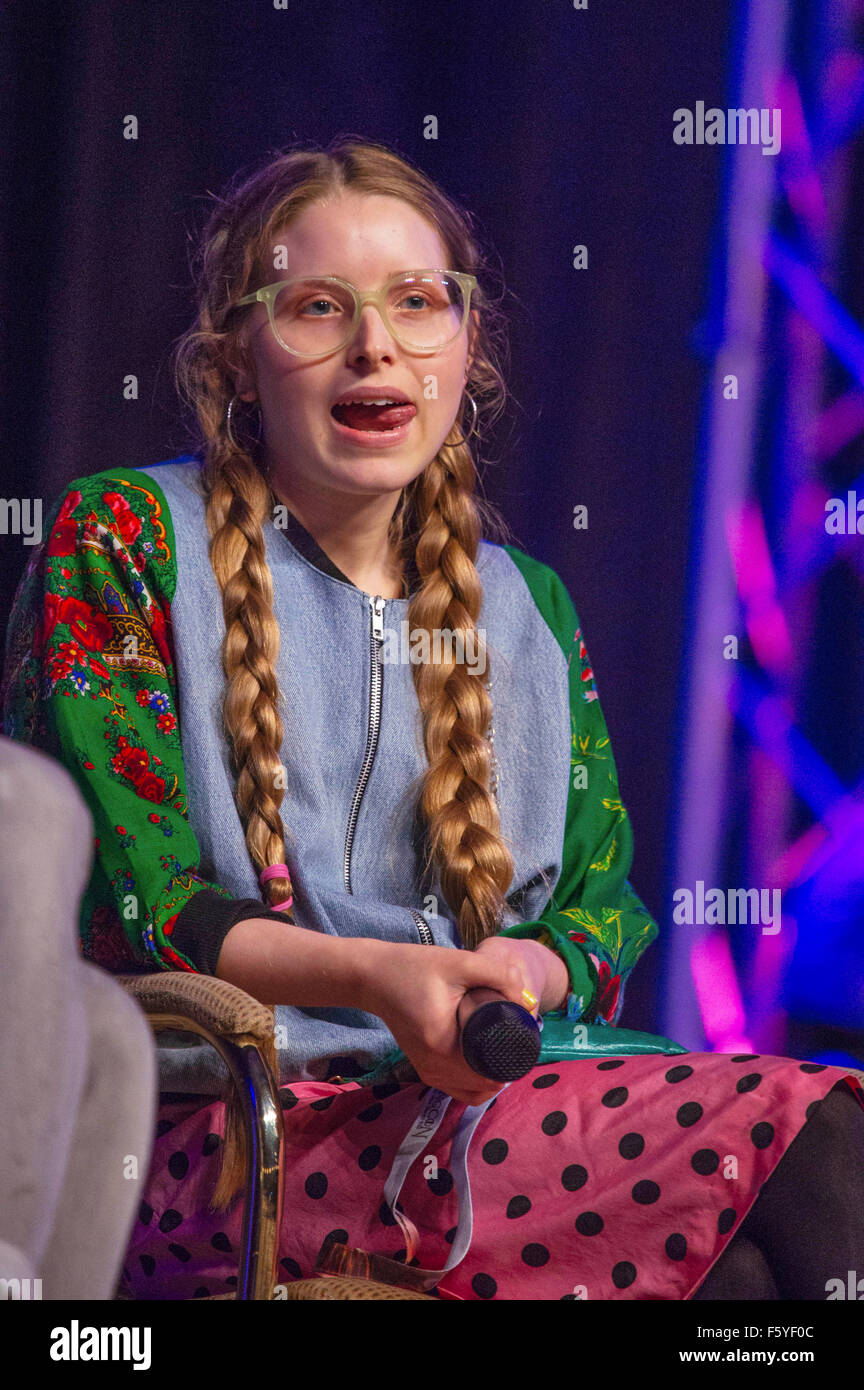 Jessie Cave at the RingCon 2015 at Maritim Hotel. Bonn, Germany 06.11. ...