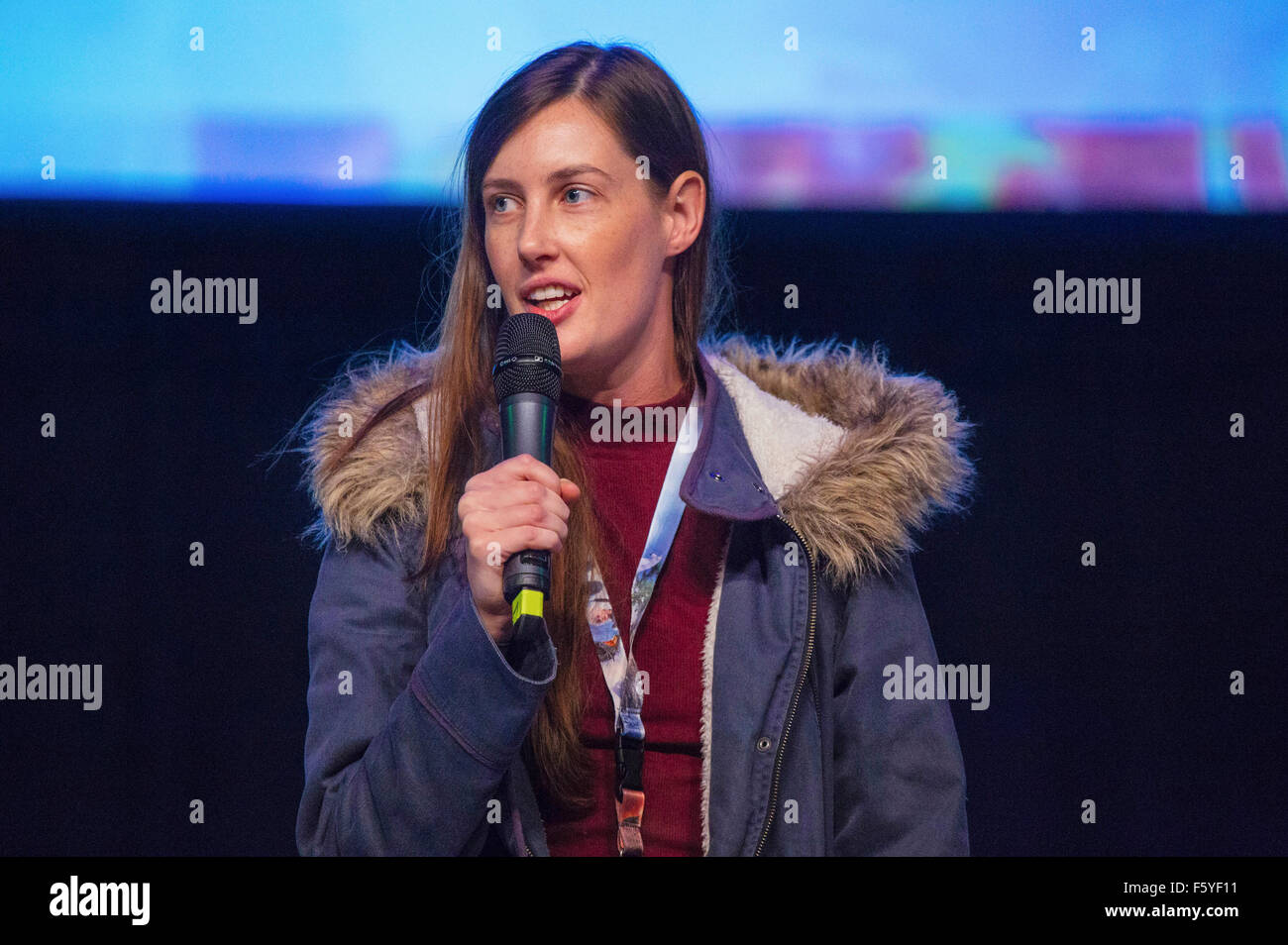 Sarah Hagan at the RingCon 2015 at Maritim Hotel. Bonn, Germany 06.11. ...