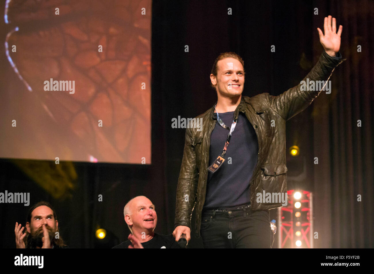 Sam Heughan at the RingCon 2015 at Maritim Hotel. Bonn, Germany 07.11. ...