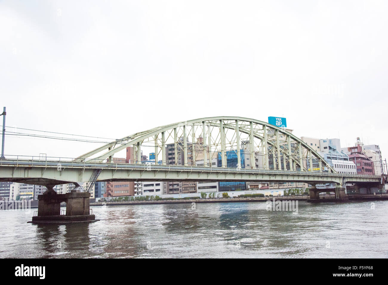 Sobu Line Sumida River bridge,Sumida river,Tokyo,Japan Stock Photo - Alamy