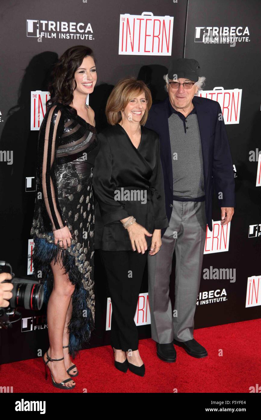 New York premiere of Warner Bros. Pictures 'The Intern' at The ...