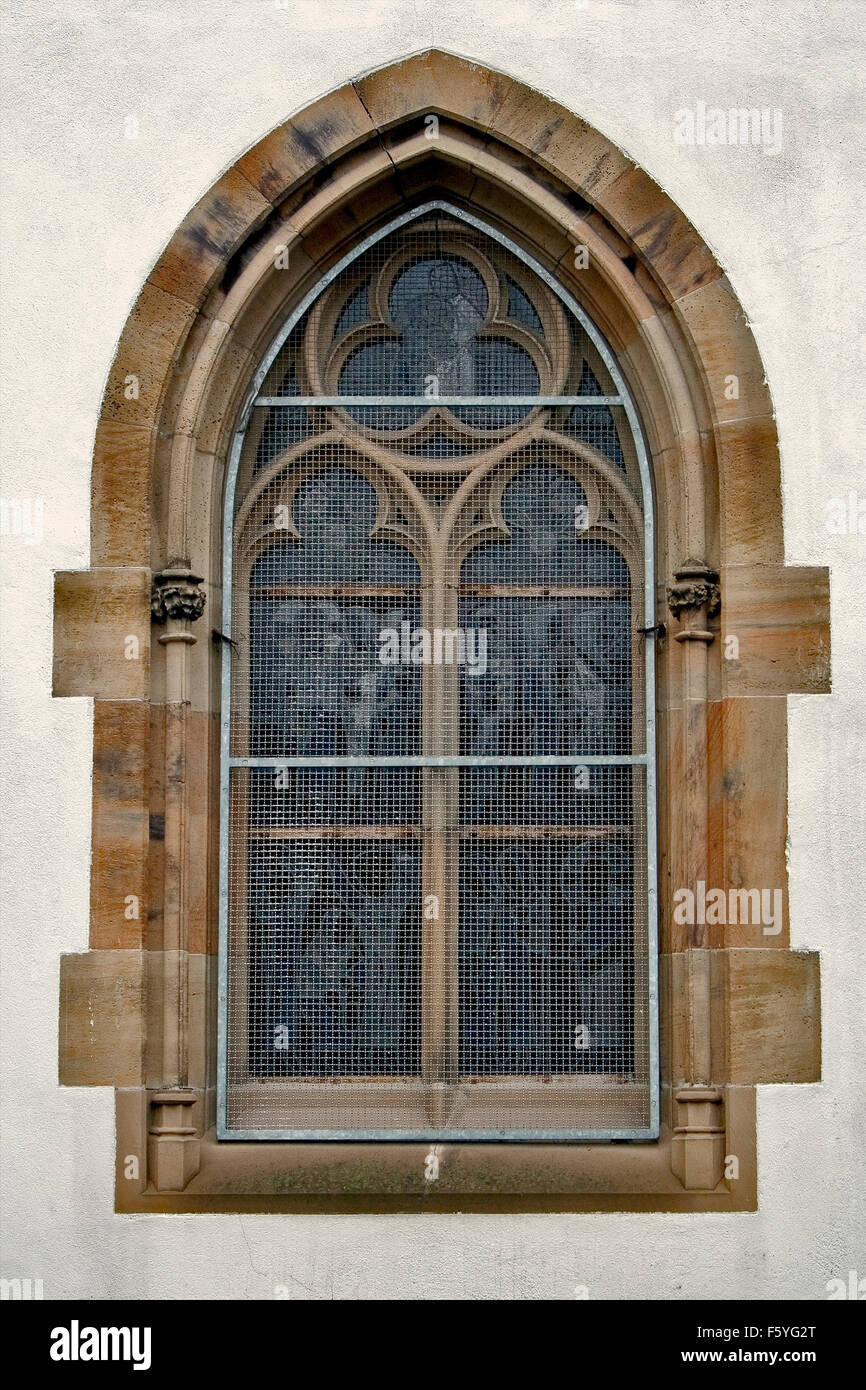 black window of a church in ravensburgher germany Stock Photo - Alamy