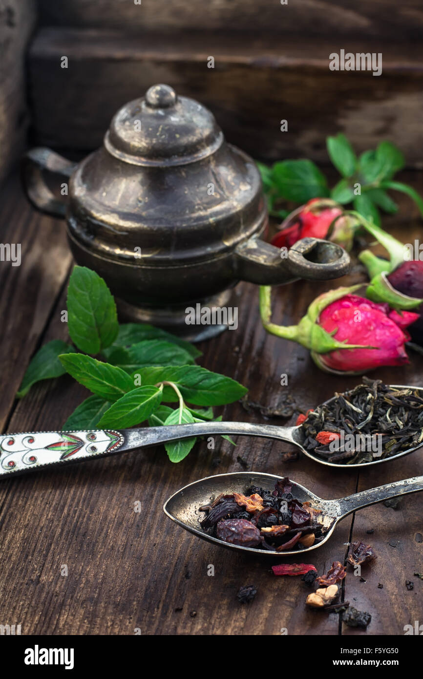 Herbal tea collection hi-res stock photography and images - Alamy