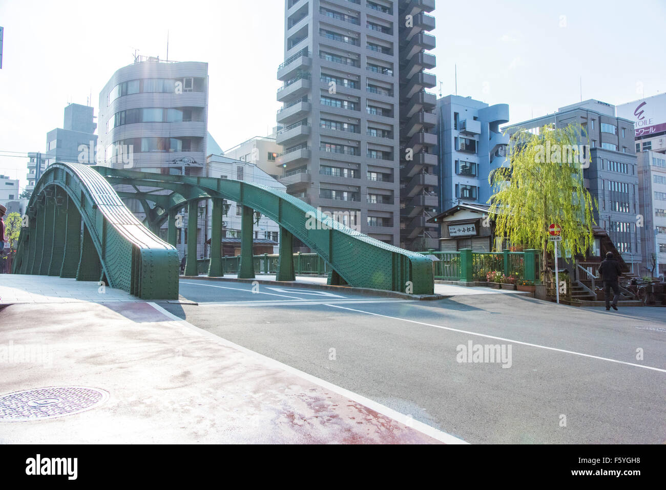 Yanagibashi bridge,Kanda river,Chuo-Ku,Tokyo,Japan Stock Photo - Alamy