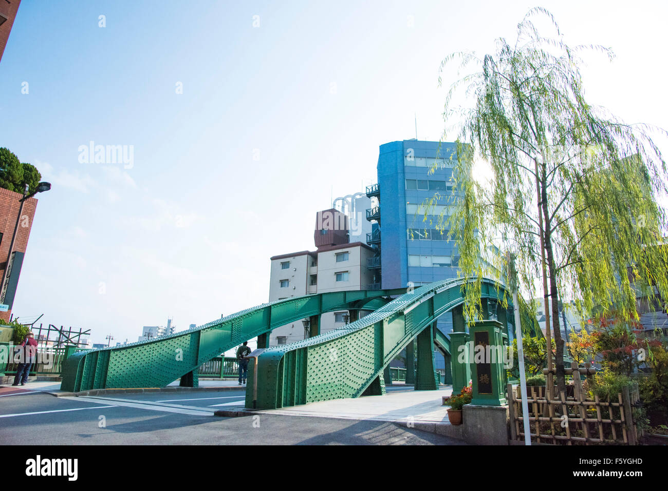Yanagibashi bridge,Kanda river,Chuo-Ku,Tokyo,Japan Stock Photo - Alamy