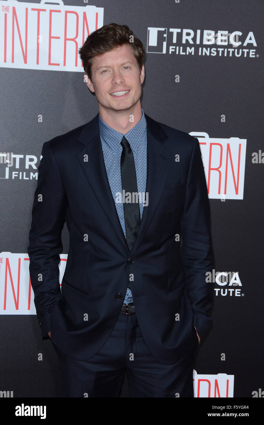 The Intern New York Premiere - Red Carpet Arrivals Featuring: Anders ...