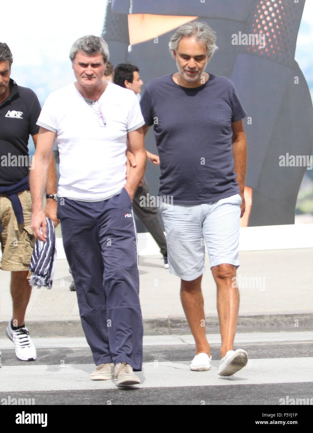 Bocelli goes out lunch family hi-res stock photography and images - Alamy