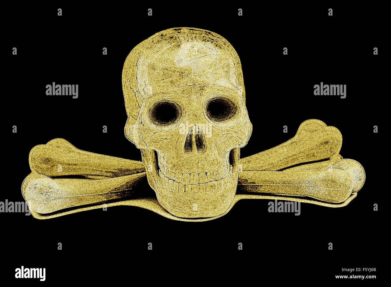Crossed bones inside hi-res stock photography and images - Alamy