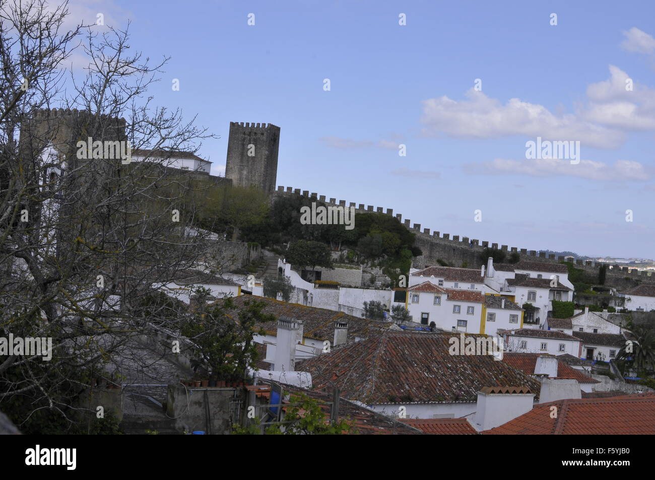 Medieval town obidos hi-res stock photography and images - Alamy