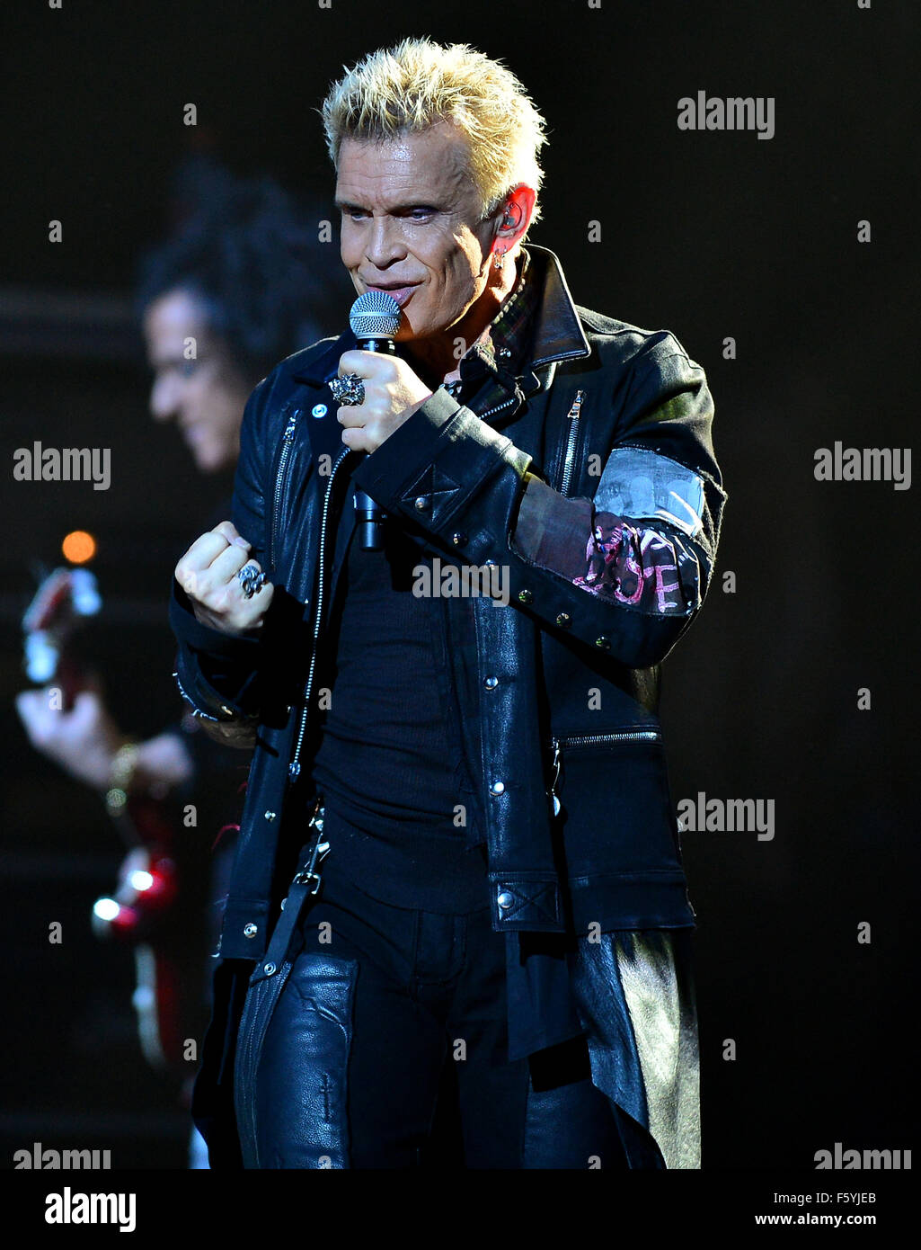 Billy Idol performs at Hard Rock Live at the Seminole Hard Rock Hotel ...