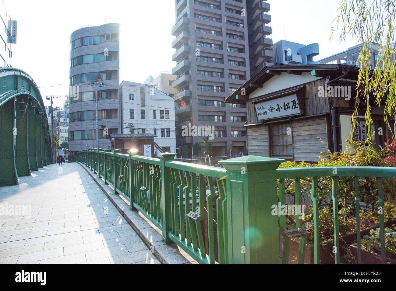 Yanagibashi bridge,Kanda river,Chuo-Ku,Tokyo,Japan Stock Photo - Alamy