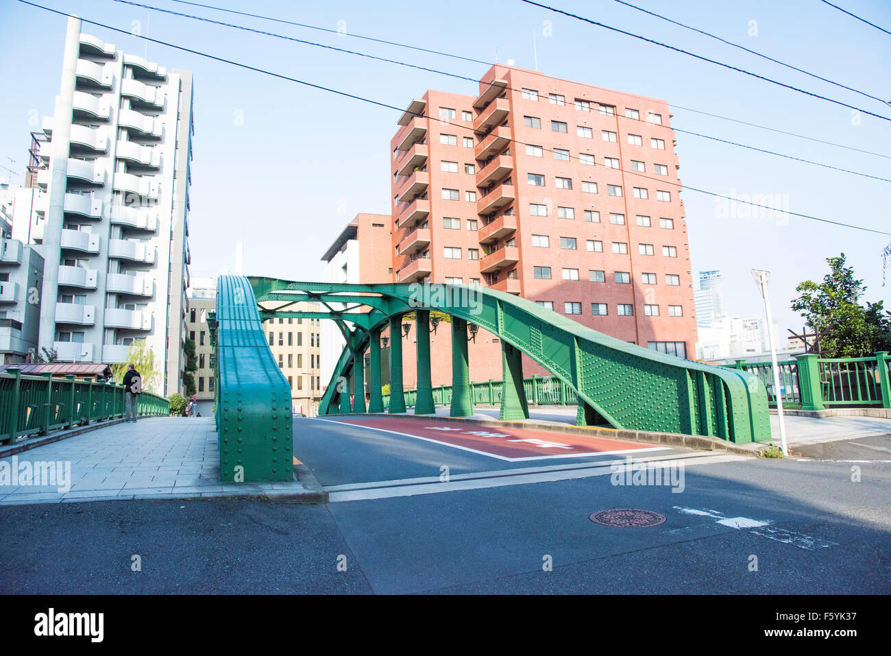 Yanagibashi bridge,Kanda river,Chuo-Ku,Tokyo,Japan Stock Photo - Alamy