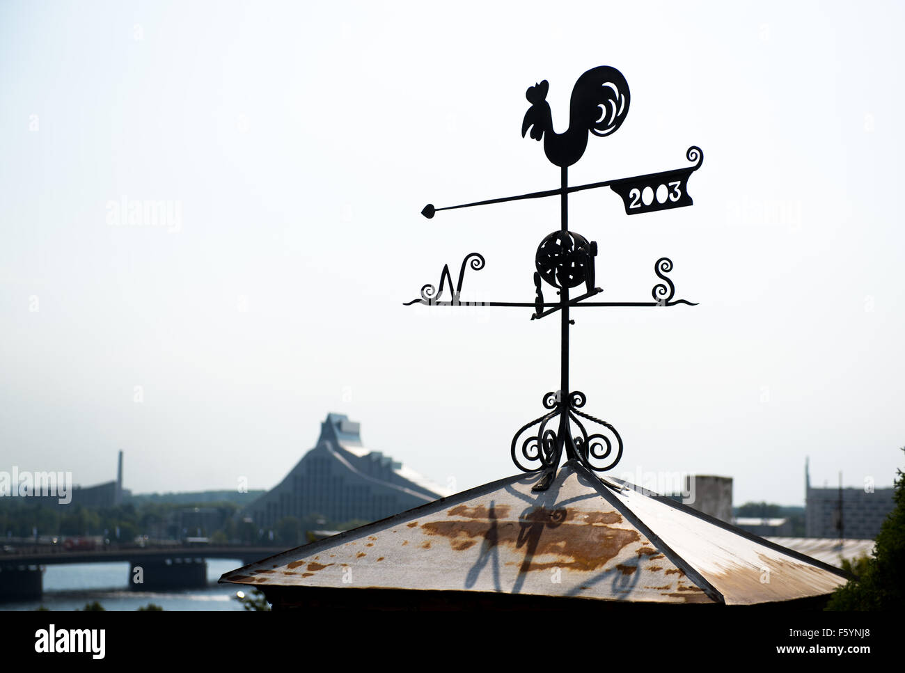 Weather vane symbol hi-res stock photography and images - Alamy