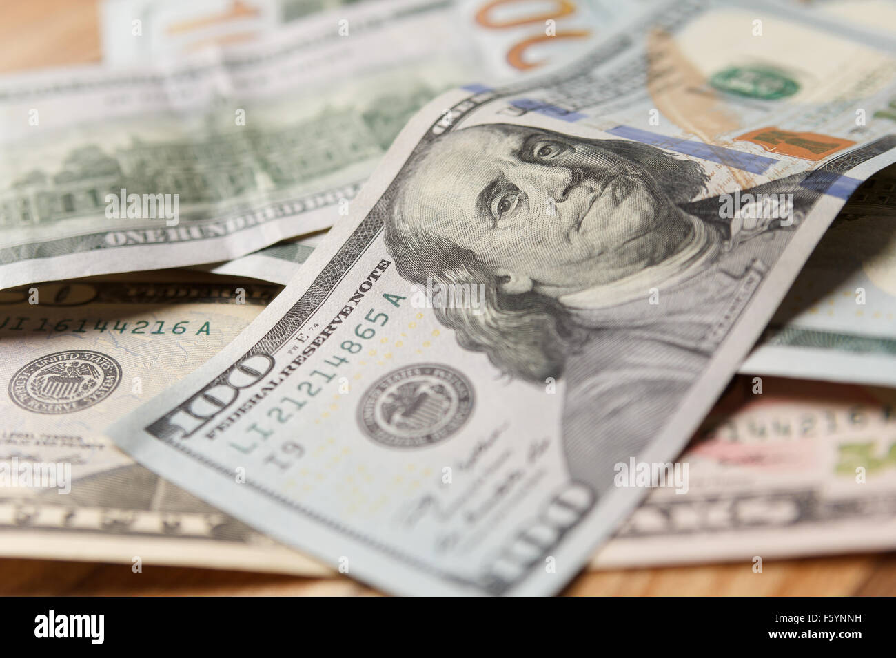 The 100 dollar banknotes hi-res stock photography and images - Alamy
