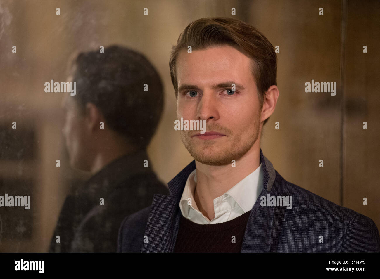 Chef Jochim Busch poses at the start of the award ceremony for the ...