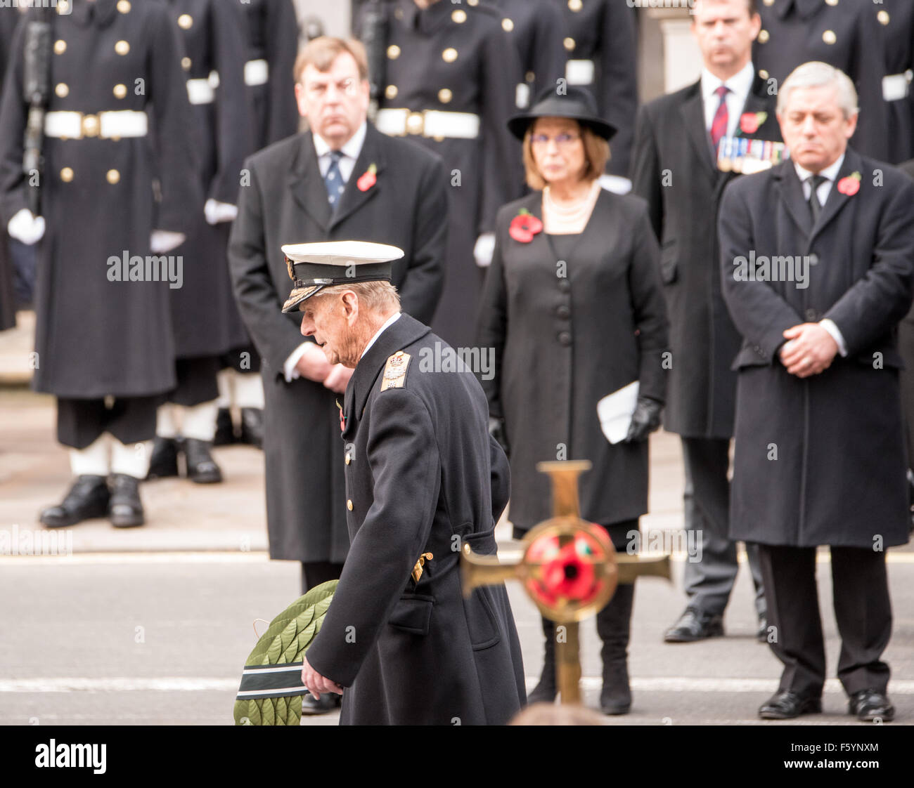 Whitehall for laying of a ww1 wreath hi-res stock photography and ...