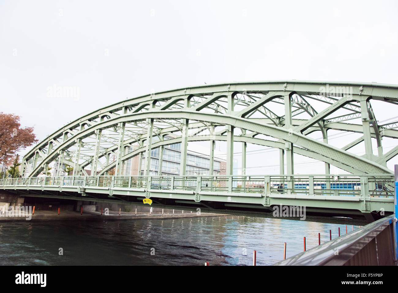Mannenbashi bridge,Onagi River,Koto-Ku,Tokyo,Japan Stock Photo - Alamy
