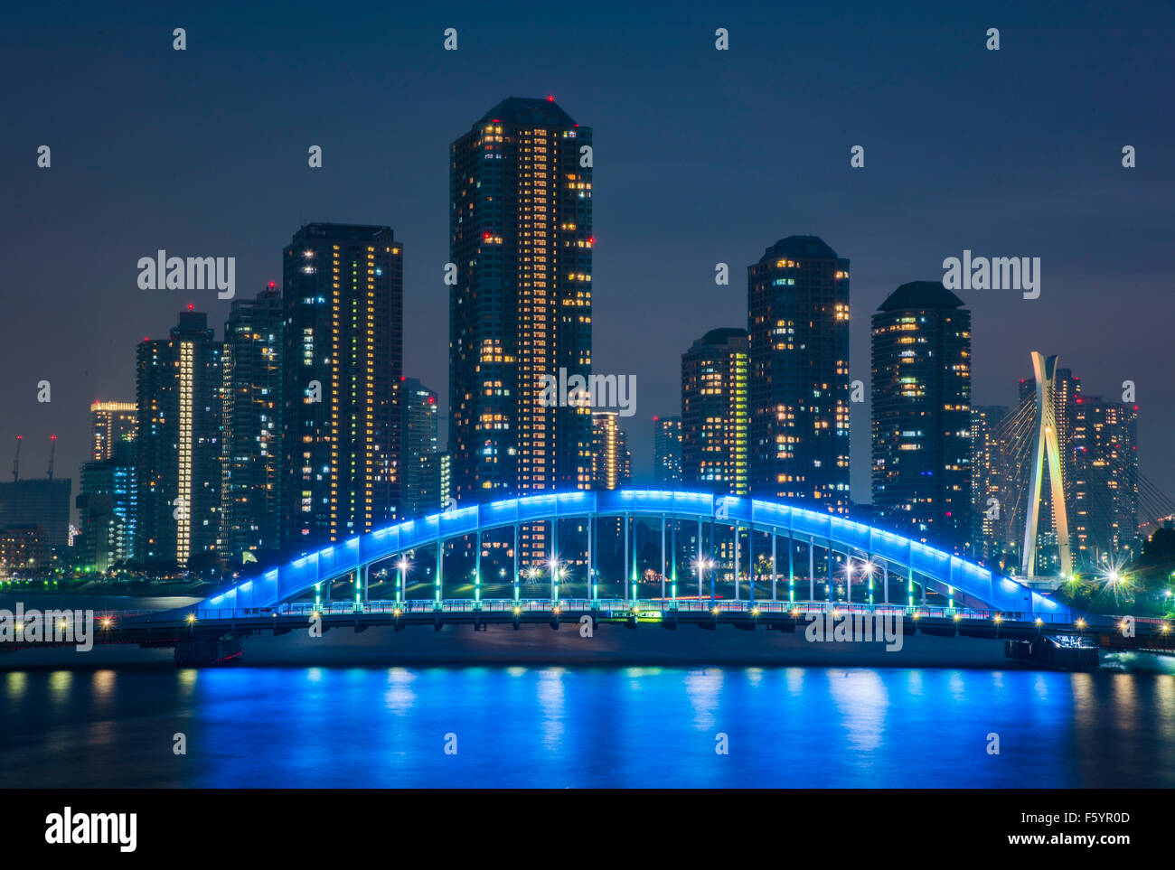 Eitaibashi bridge,Sumida river,Tokyo,Japan Stock Photo - Alamy